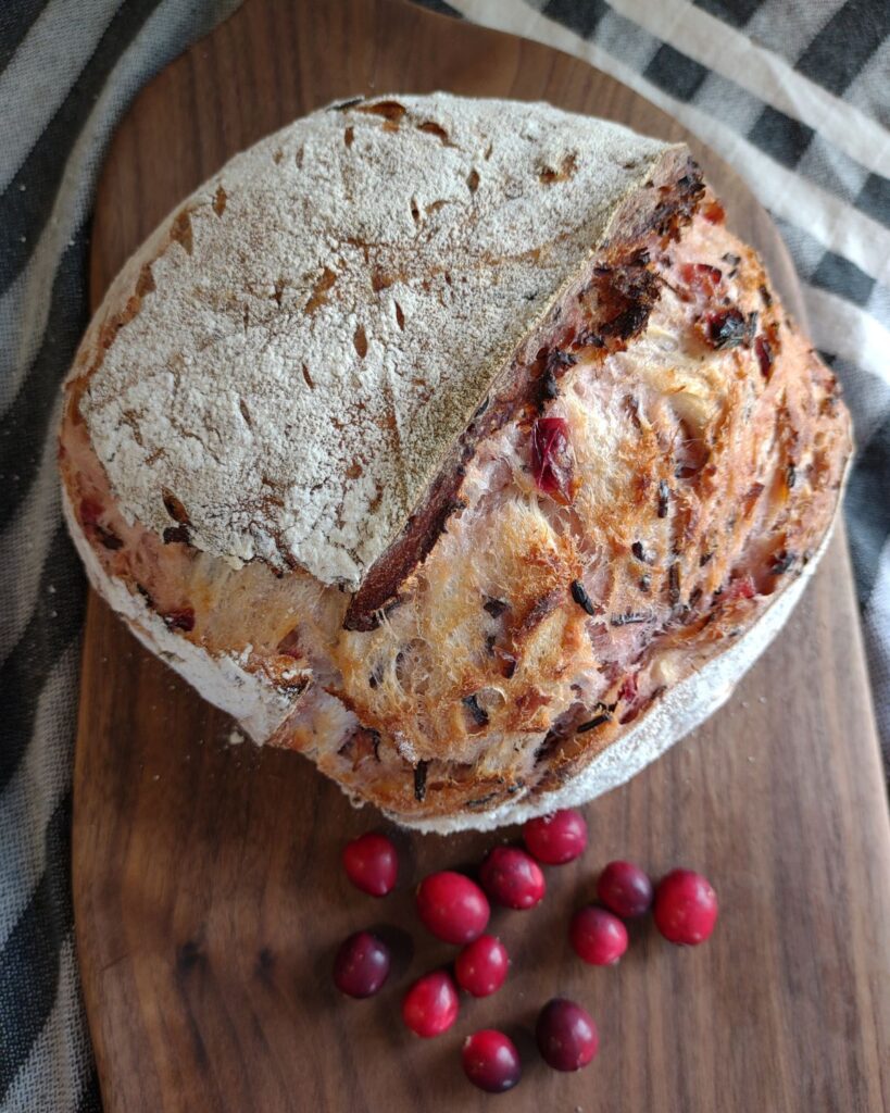 Cranberry Wild Rice Sourdough Bread: A Recipe from the Farm ...