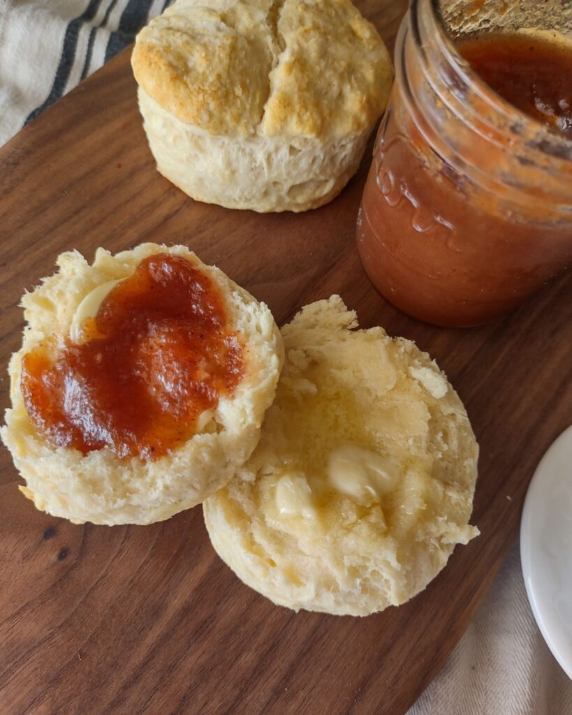 Flaky Sourdough Buttermilk Biscuits: A Recipe from the Farm ...
