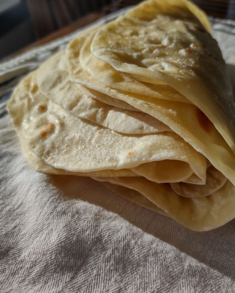 Homemade Sourdough Tortillas: A Recipe from the Farm - TheFarmChicken